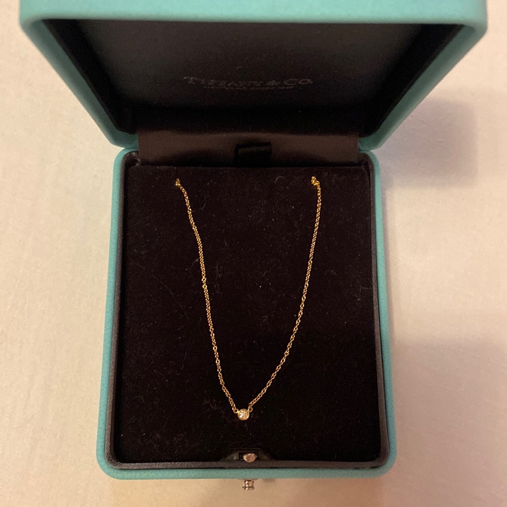Gold Tiffany & Co Necklace - Gem